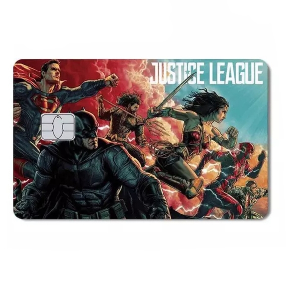 Accessories | 22 Justice League Credit Card Skin Sticker | Poshmark